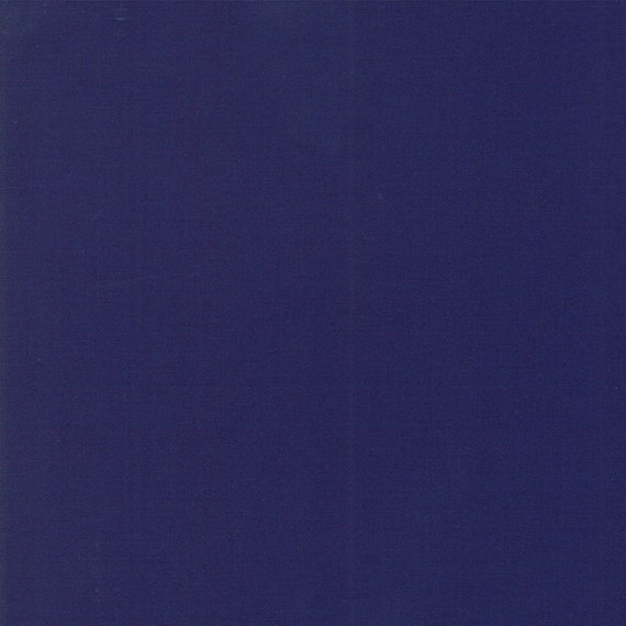 Bella Solids in Nautical Blue by Moda Fabrics 9900-236. | Etsy