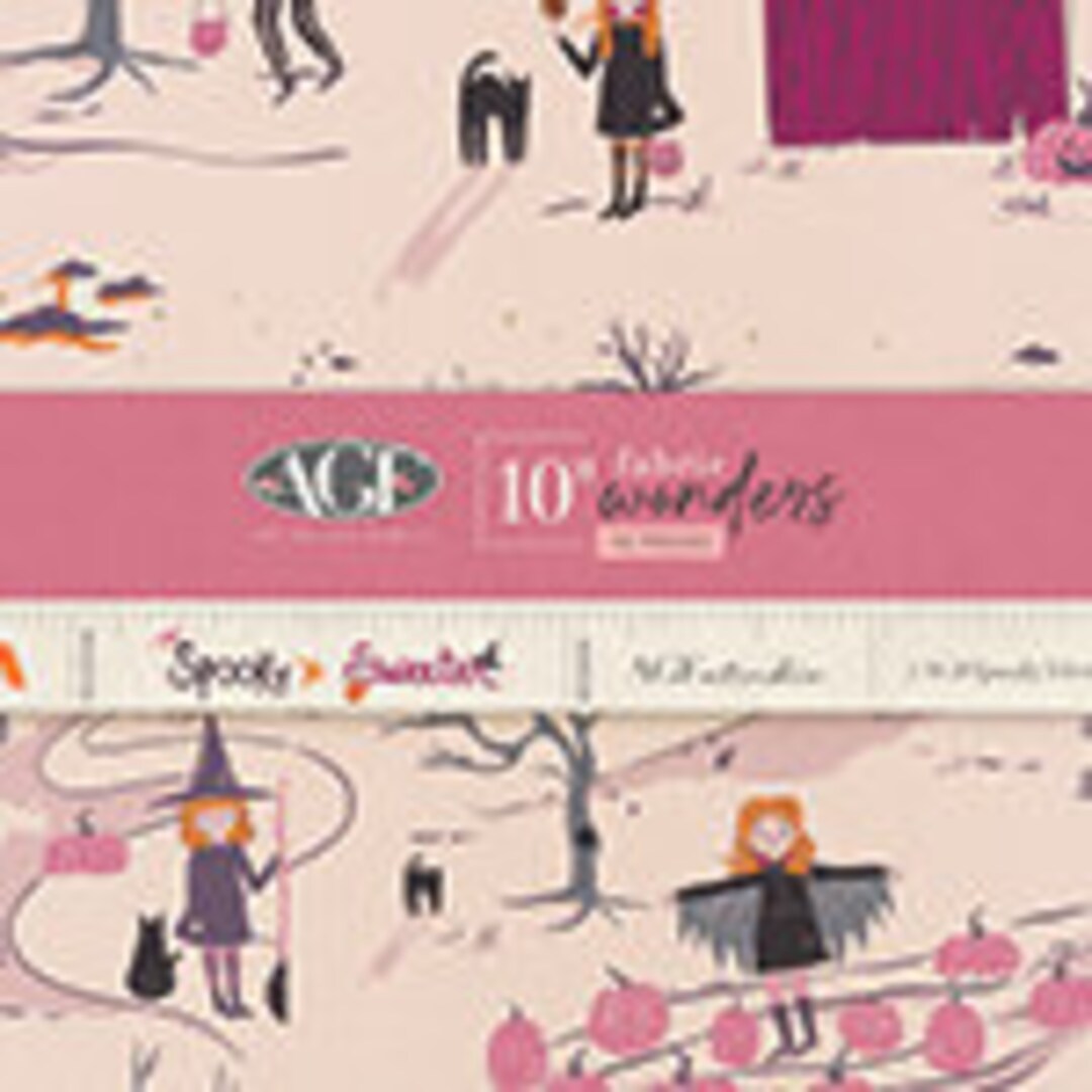 Spooky N Sweeter by Art Gallery Fabrics. Item 10W-SNS 10" Wonder 42 ...