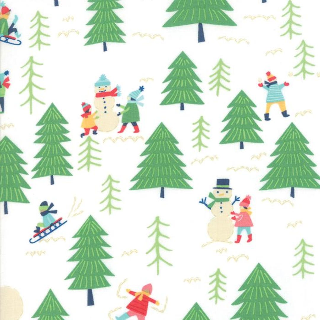 Snow Day by Stacey Iest Hsu for Moda Fabrics, OOP Rare Item Number ...