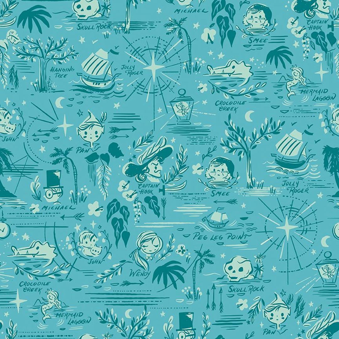 Forever Neverland by Jill Howarth for Riley Blake Designs, Item Number ...