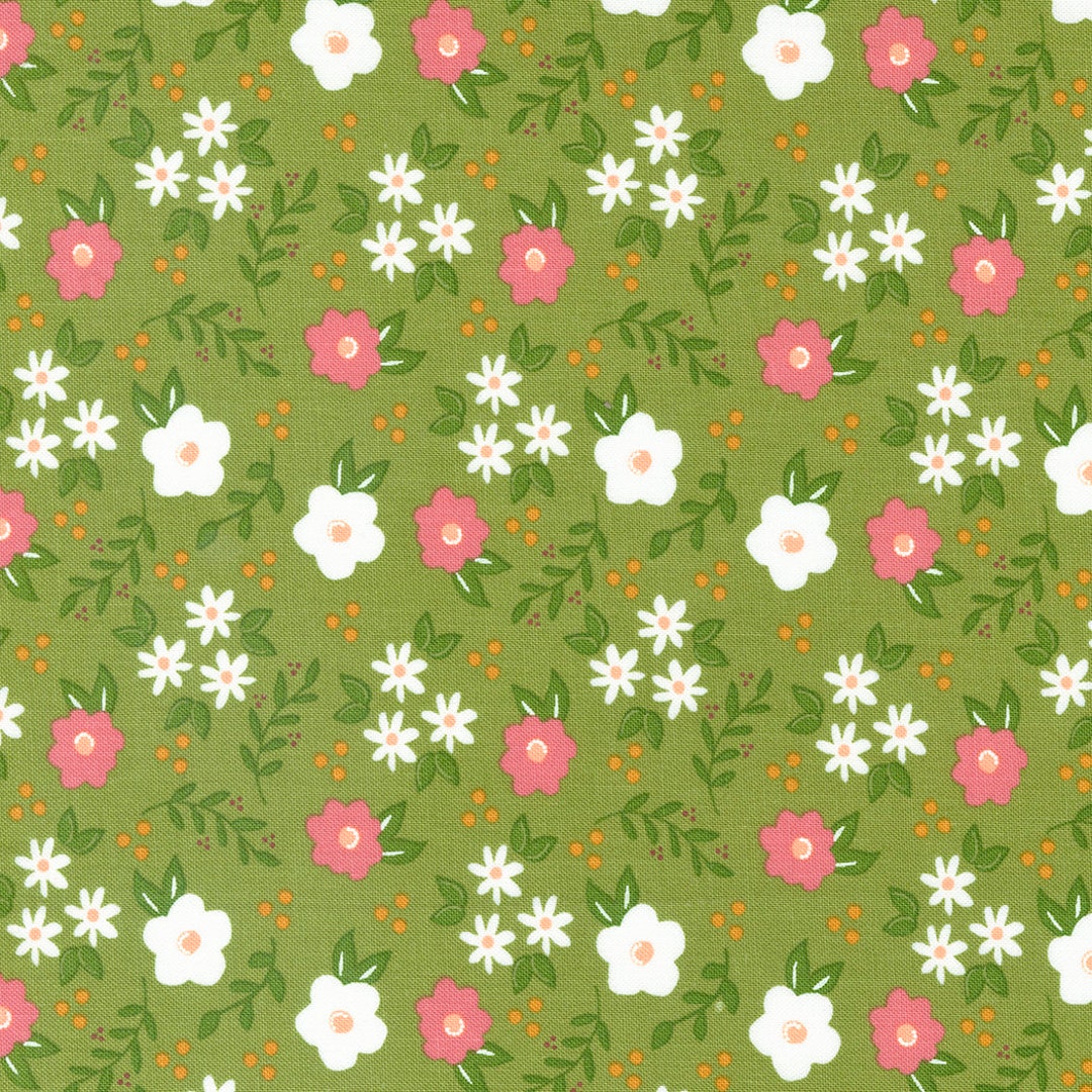 Bountiful Blooms by Sherri & Chelsi for Moda Fabrics 37661-19 Fern - Etsy