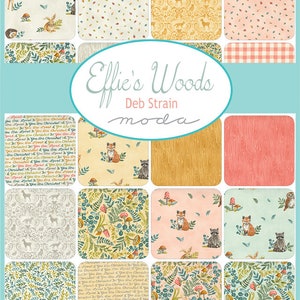 Effie's Woods by Deb Strain for Moda Fabrics Fat Quarter Bundle 56010AB ...
