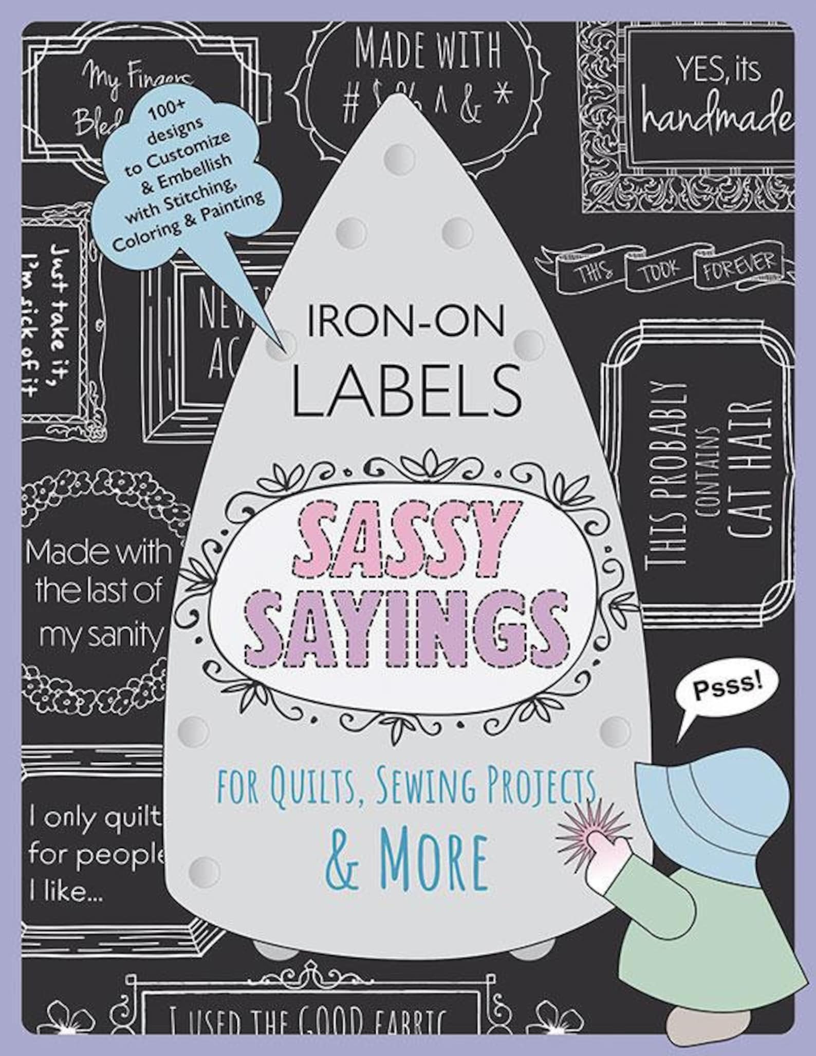 Sassy Sayings Iron-on Labels for Quilts Sewing Projects & - Etsy