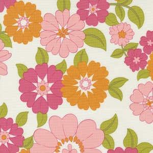Flower Power by Maureen Mccormick for Moda Fabrics 33710-11 Cloud EOB ...