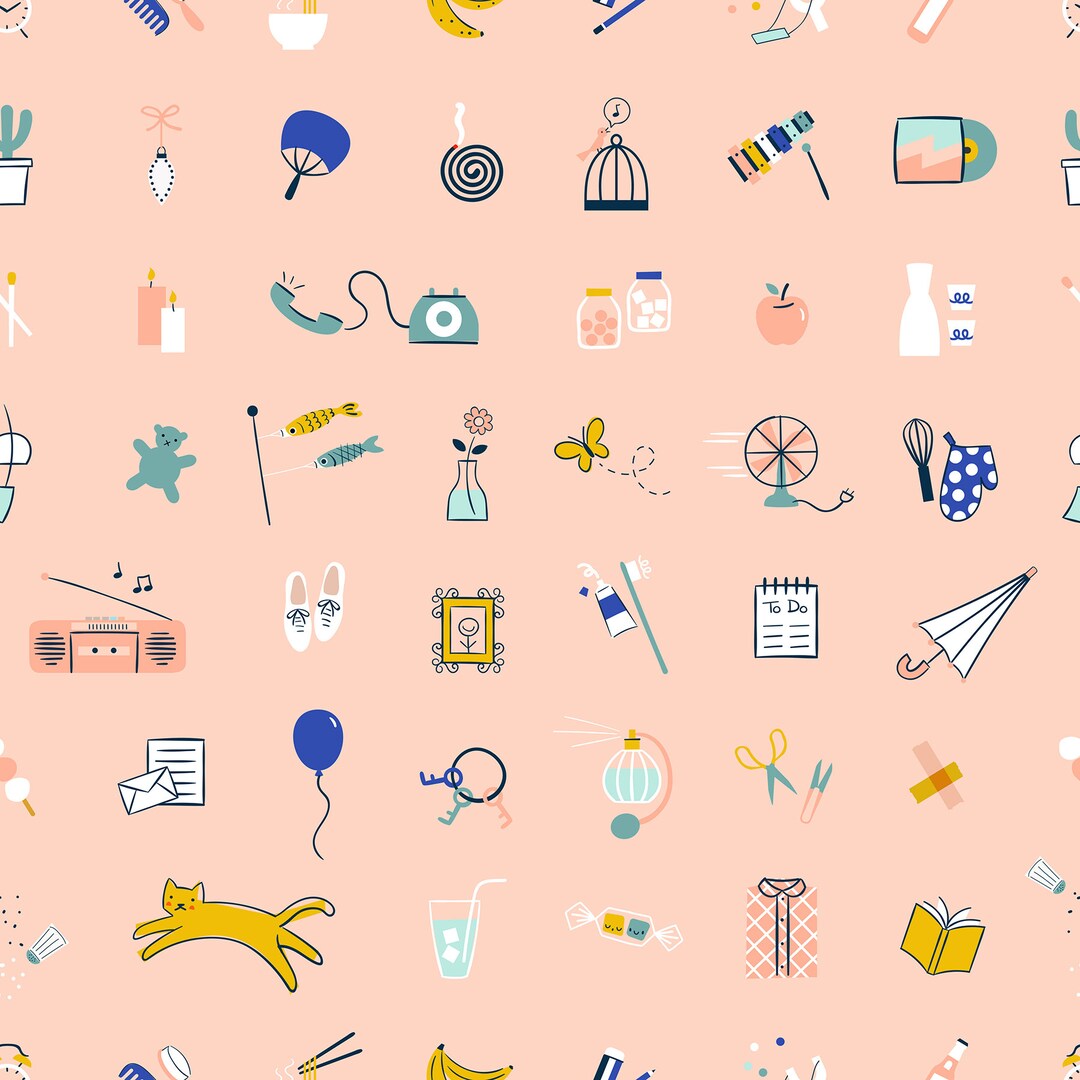 Whatnot by Ruby Star Society for Moda Fabrics - Stuff Pale Peach RS1012 ...