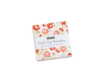 Fresh Fig Favorites Mini Charm Pack 42 Pieces by Fig Tree and Co. for ...