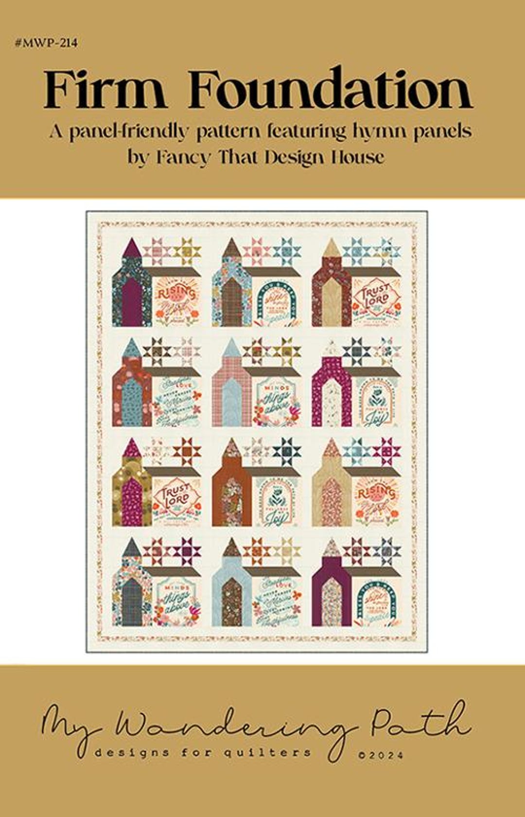 Wandering Path Quilt Pattern for Moda Fabrics Item MWP 214 - Etsy