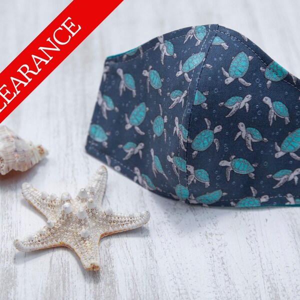 Sea Turtle Face Mask - Etsy