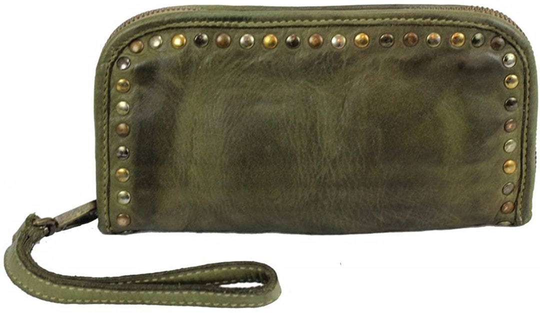 BZNA Berlin Romy Green Verde Wallet Sheep Leather Purse New - Etsy