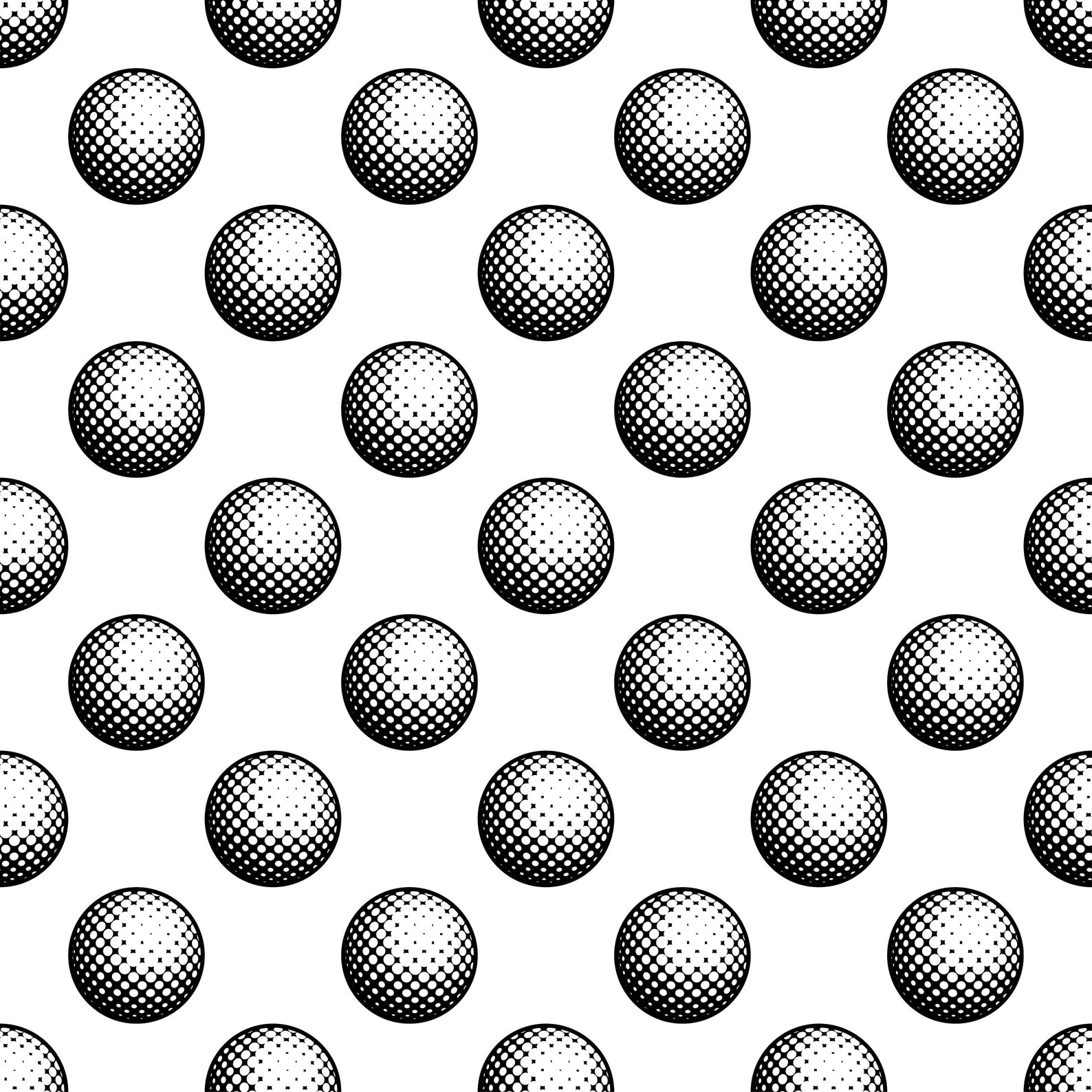 Seamless Digital Sport Balls Art Patterns Instant Download | Etsy