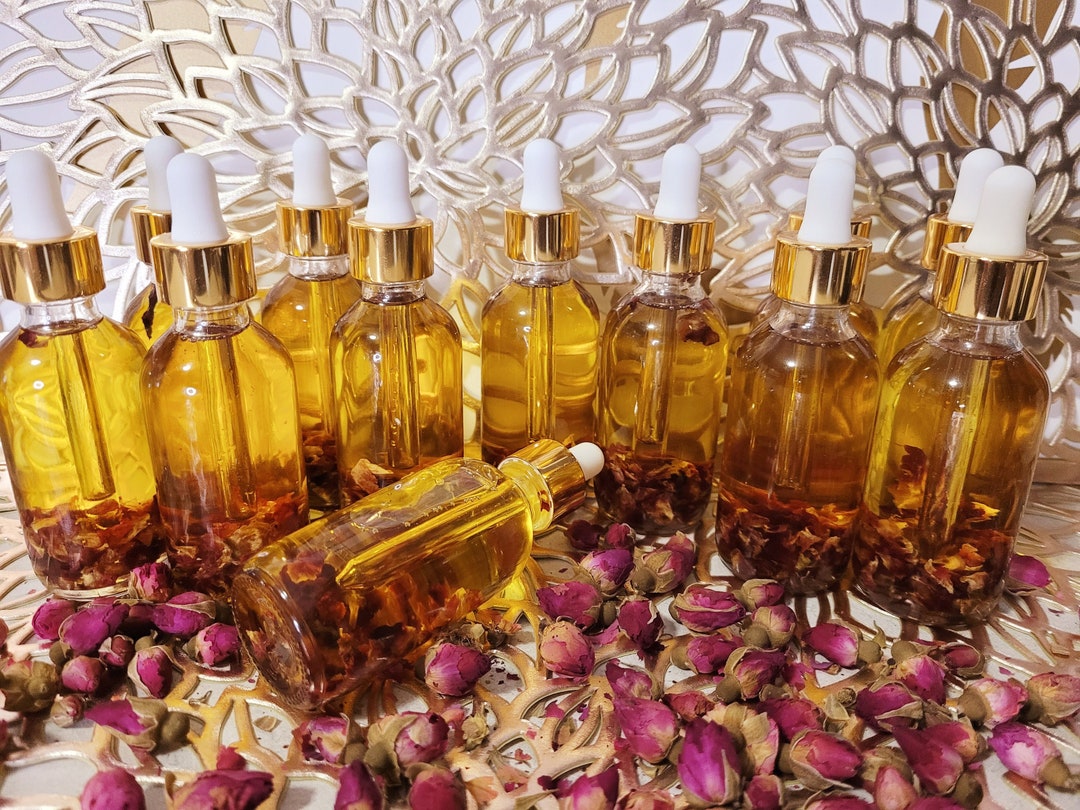 WHOLESALE Rose Petals Infused Face & Body Oil - Etsy