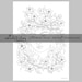 Hanami, PDF Coloring Page, Instant Download Printable File for Adults ...