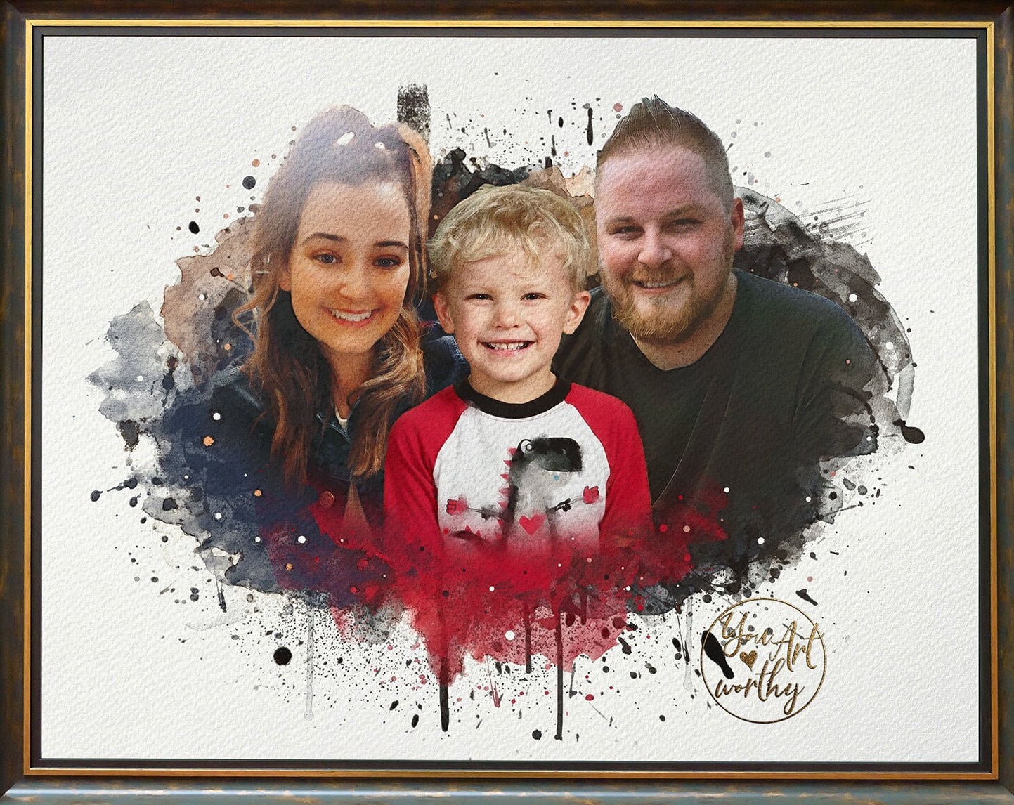 Art & Collectibles Drawing & Illustration Loved Ones Add Deceased ...