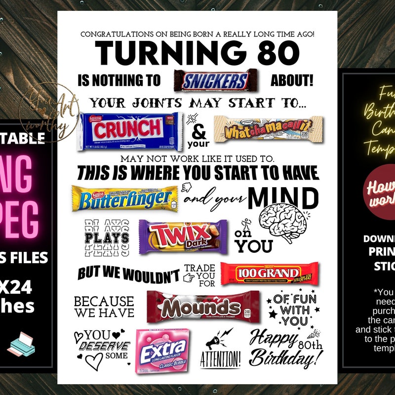 Candy Posters - Etsy