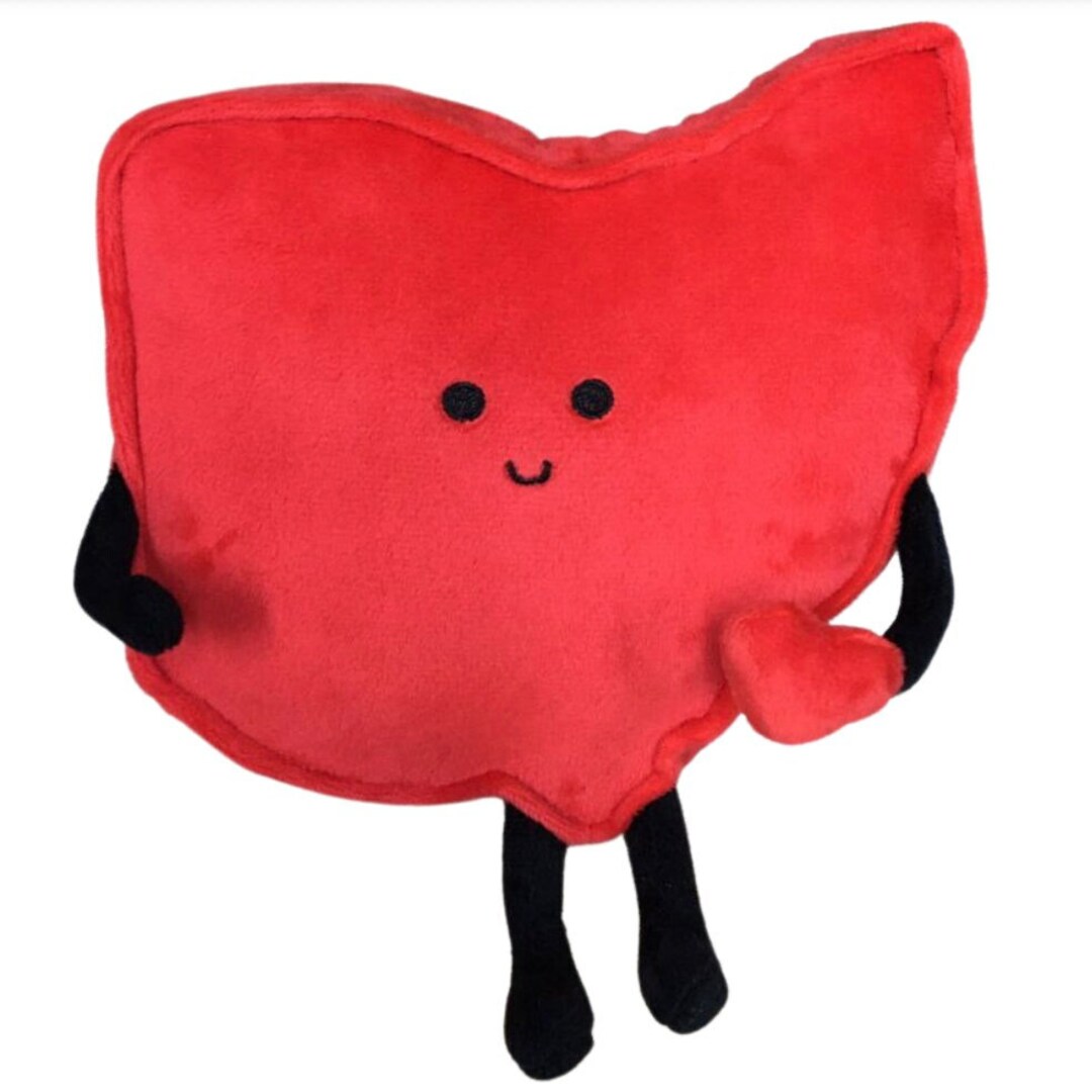 Ohio State Stuffed Plush, OSU, Buckeyes, Valentines Day Gifts, Dorm ...