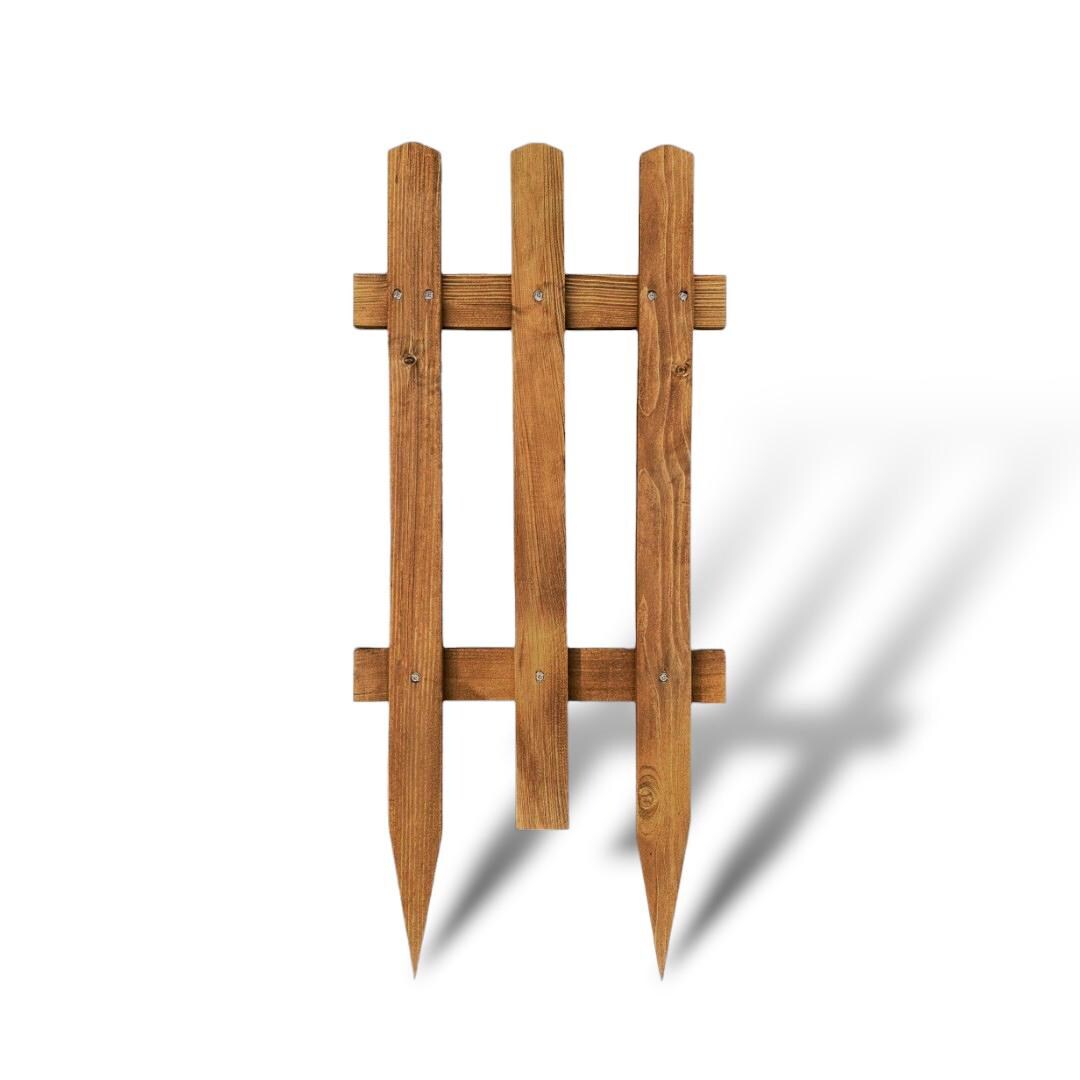 Natural Wooden Garden Fence, Picket Fence, Wood Privacy Fence Panels ...