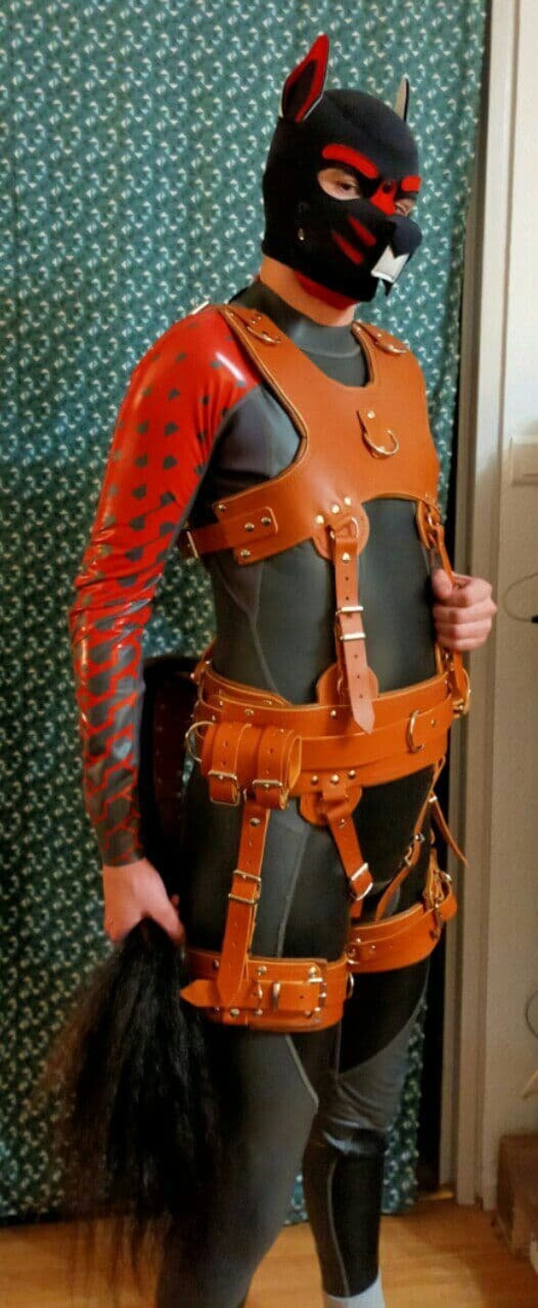 Brown Leather Pony Play Harness - Etsy