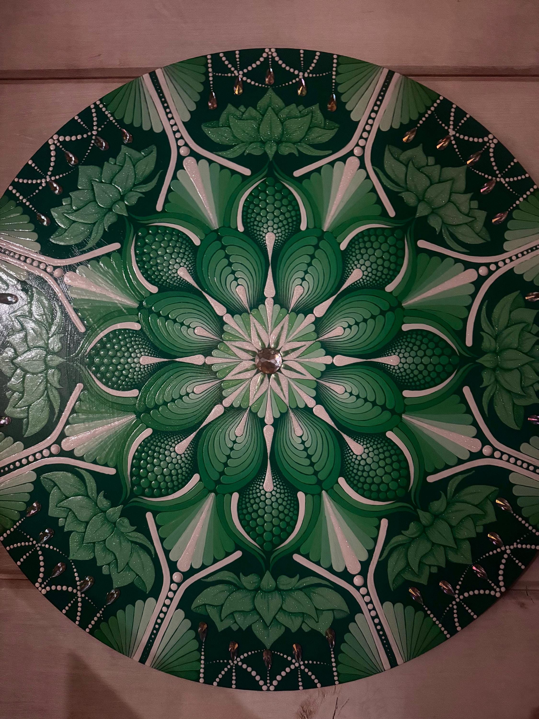 Hand Painted Mandala - Etsy