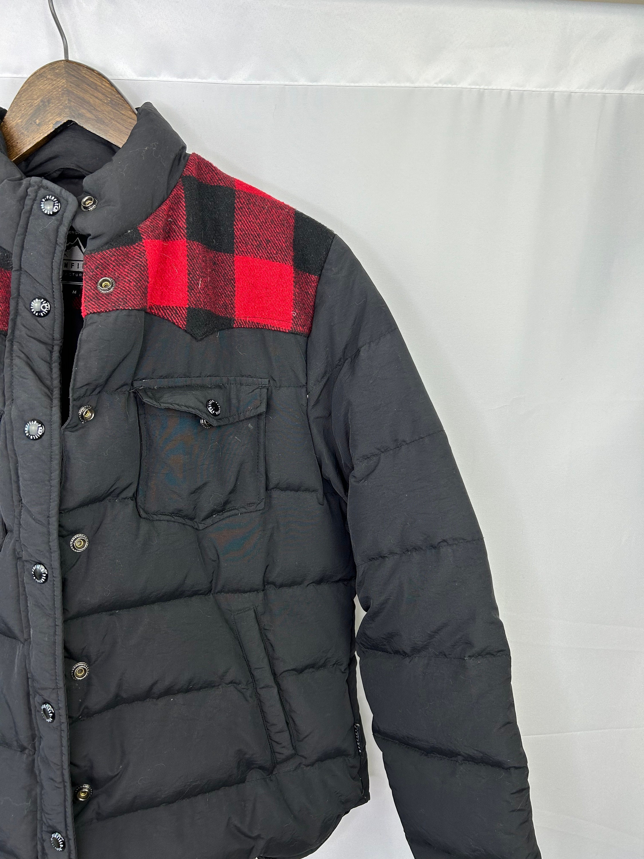 Penfield Buffalo Plaid Puffer - Etsy