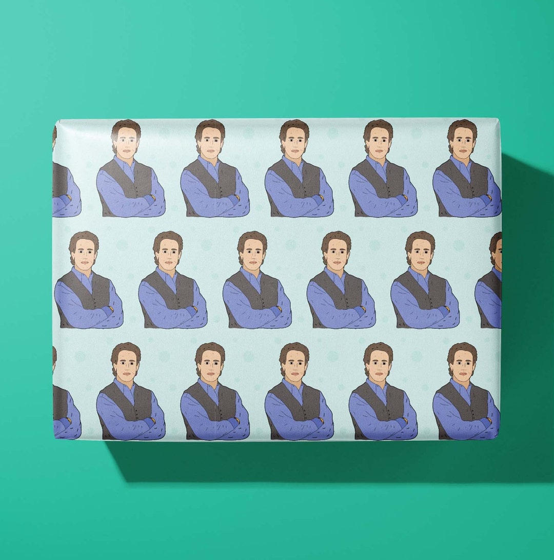 Seinfeld Wrapping Paper - Hand Illustrated - Etsy