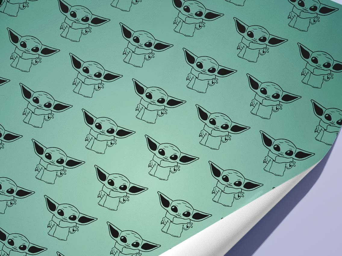 Grogu Mandalorian Inspired Wrapping Paper Baby Yoda - Etsy Australia