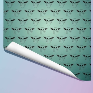 Grogu Mandalorian Inspired Wrapping Paper Baby Yoda - Etsy UK