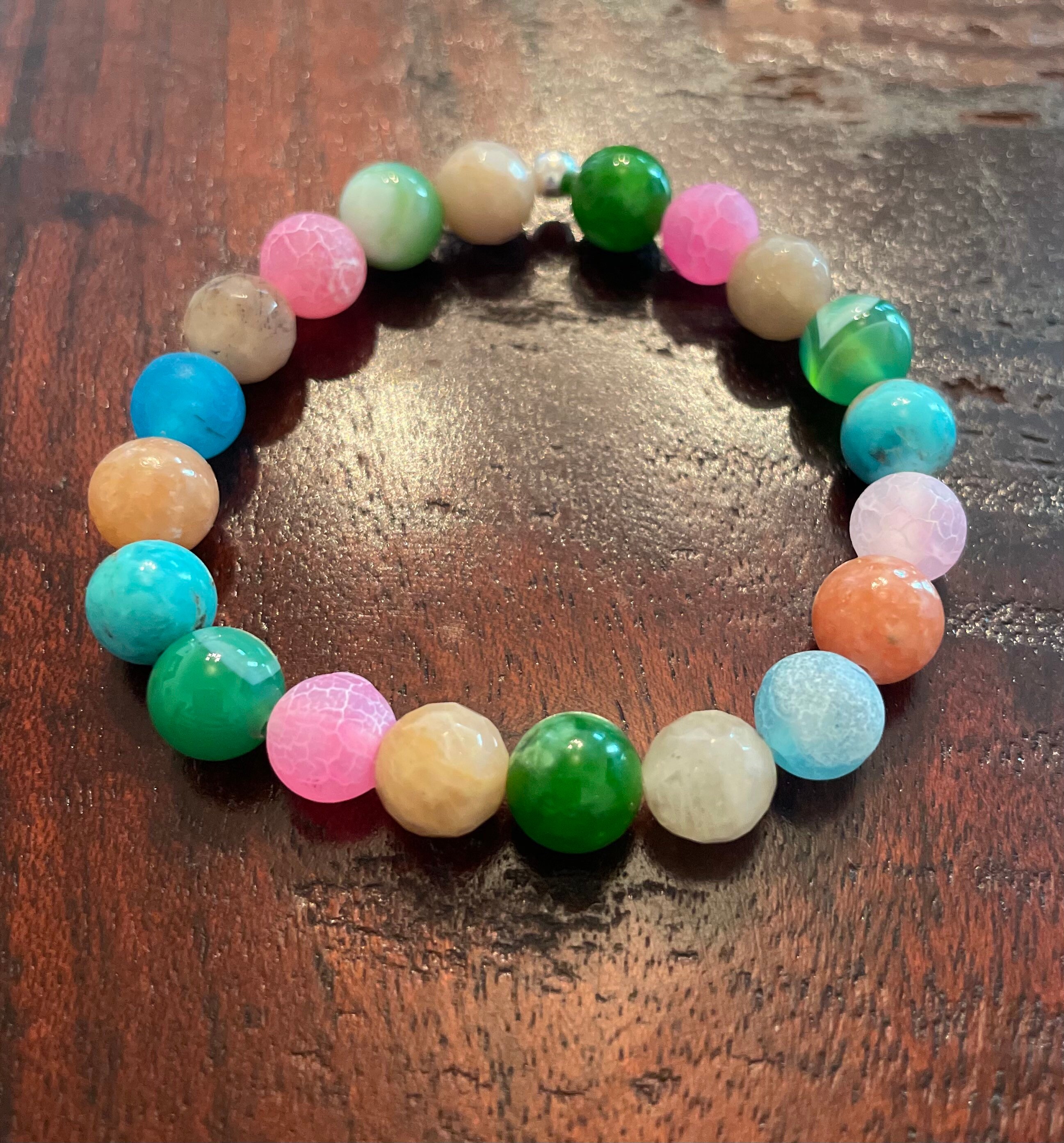 Summertime Crystal Bracelet - Etsy