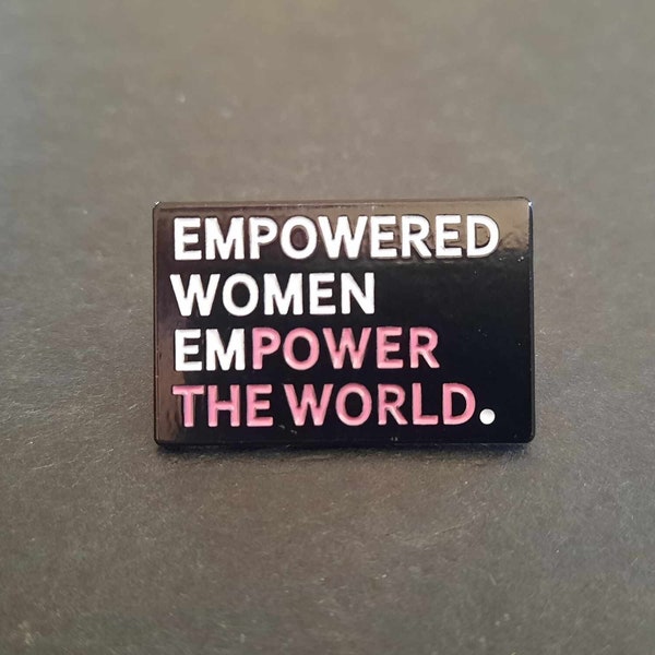 Feminist Enamel Pin - Etsy