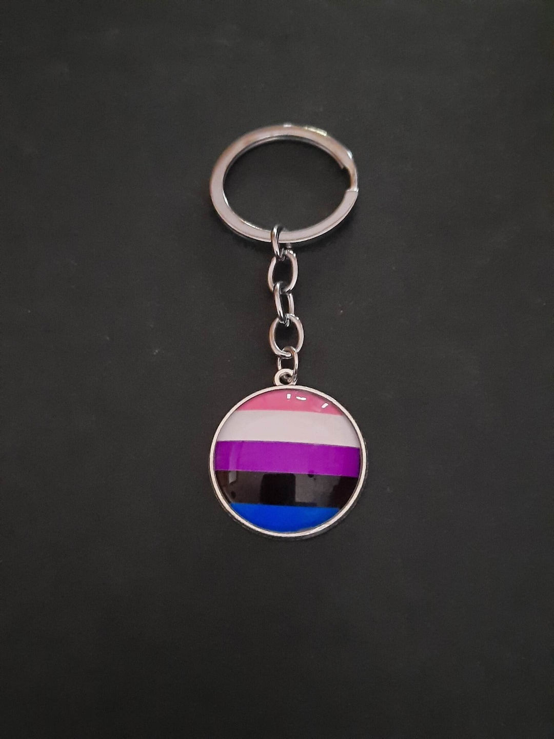 Gender Fluid Key Chain Llavero Portachiavi Gender Fluid Keyring - Etsy