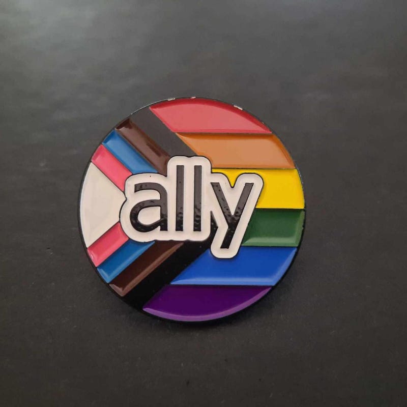 Lgbt Ally Pin - Etsy