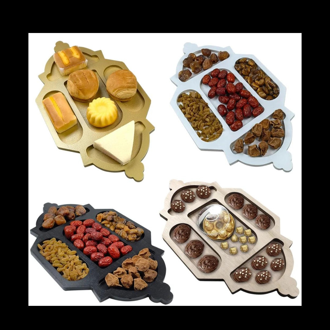 Ramadan Wood Tray Iftar Food Tray Ramadan Home Decor Ramadan Serving ...