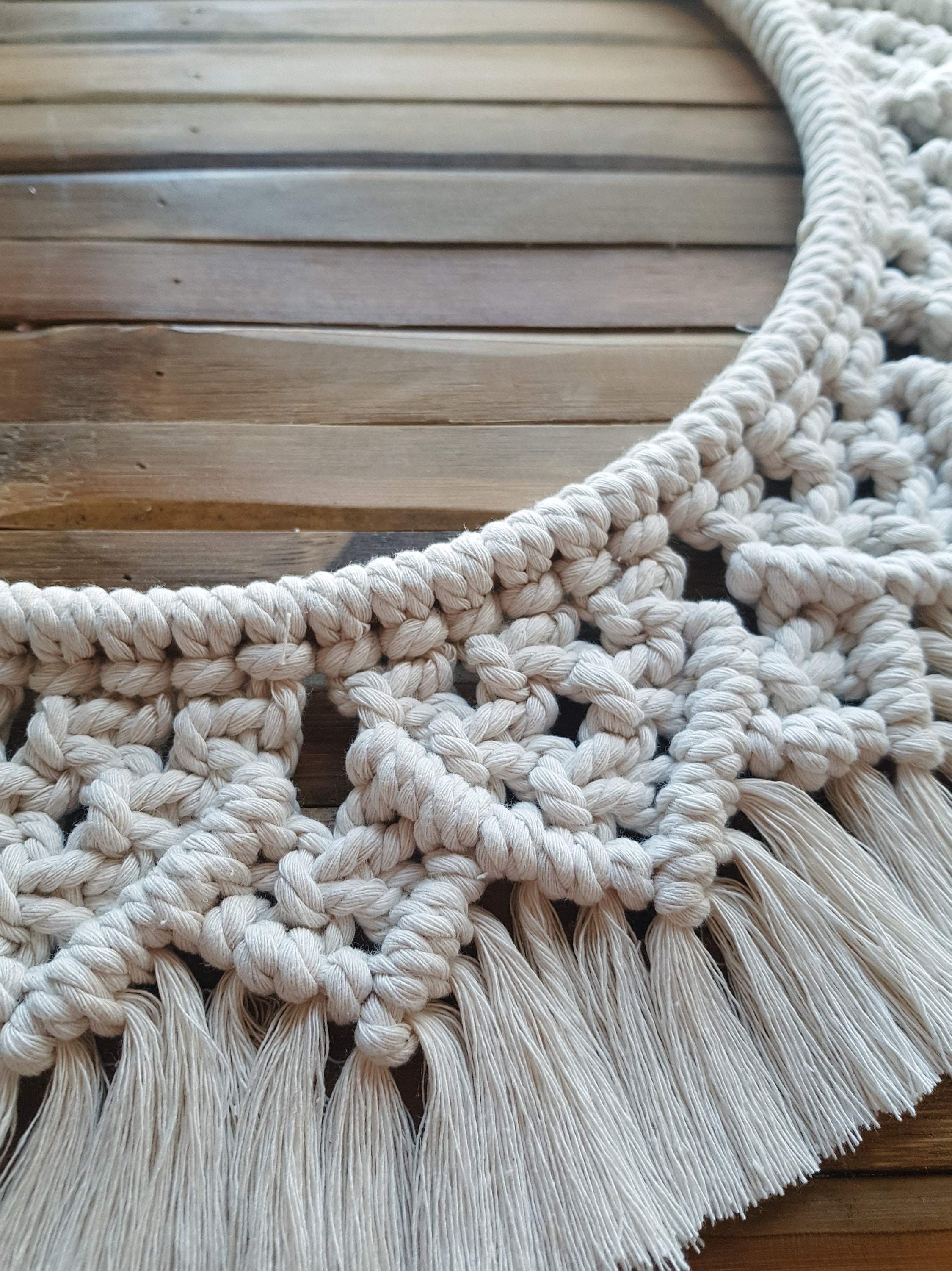 Mandala Macramé Macrame Frame Macram Tende Macram Pendant - Etsy