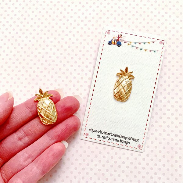 Pineapple Pin - Etsy