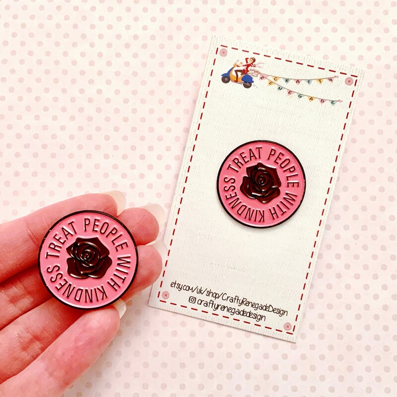 Kindness Pin - Etsy