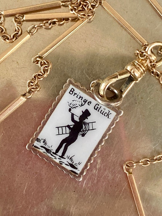 Vintage , Good Luck, Bringe Gluck , Chimney sweep, en… - Gem