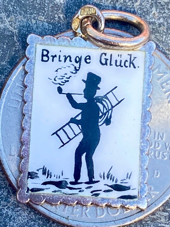 Vintage , Good Luck, Bringe Gluck , Chimney sweep, en… - Gem