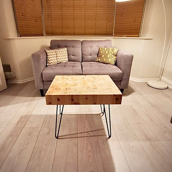 Butcher Block Table - Etsy