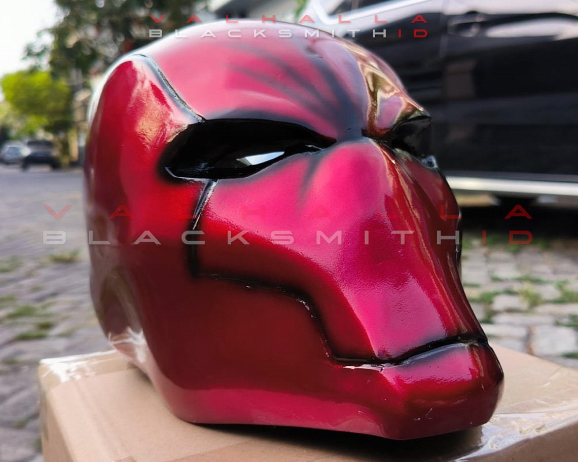 Red Hood Rebirth Cosplay Helmet or Mask High Quality Costume - Etsy