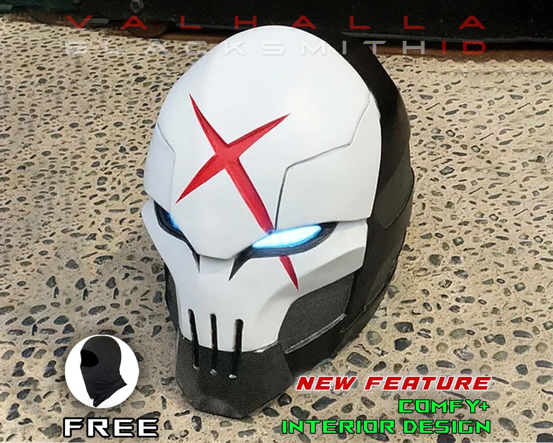 Red X Cosplay Helmet Costume - Etsy