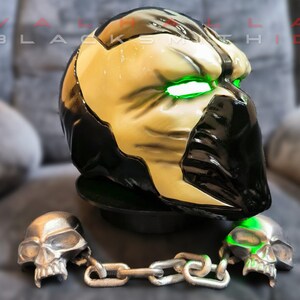 Hell Spawn Superhero Cosplay Helmet Costume High Quality - Etsy