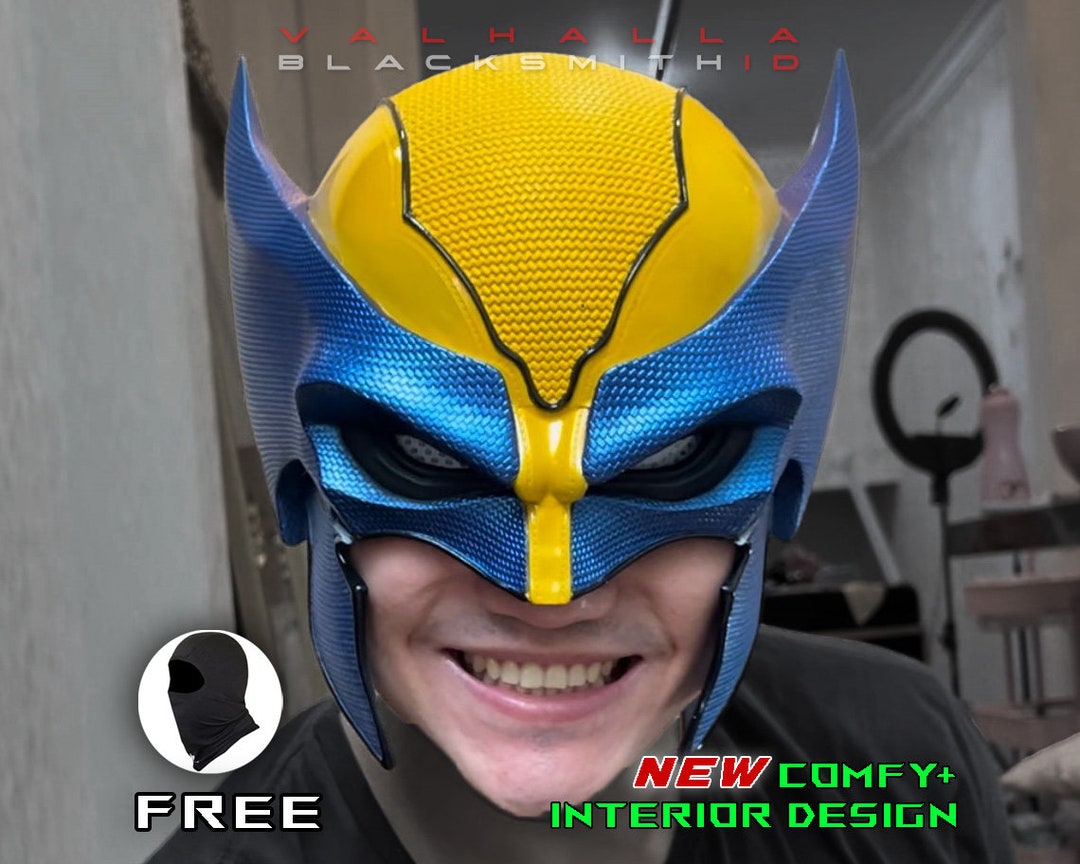 Wolverine NEW 2024 Carbon Style Helmet High Quality Resin - Etsy