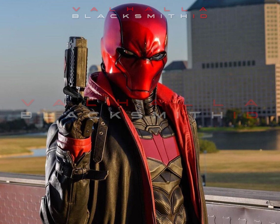 Red Hood Rebirth Cosplay Helmet or Mask High Quality Costume - Etsy