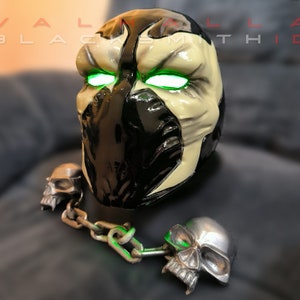 Hell Spawn Superhero Cosplay Helmet Costume High Quality - Etsy