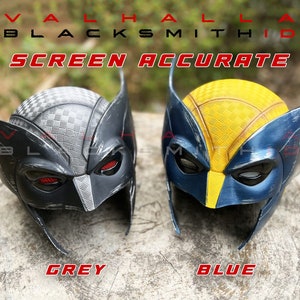 Wolverine Deadpool 3 Helmet: Screen Accurate HQ Resin, Full Detailed ...