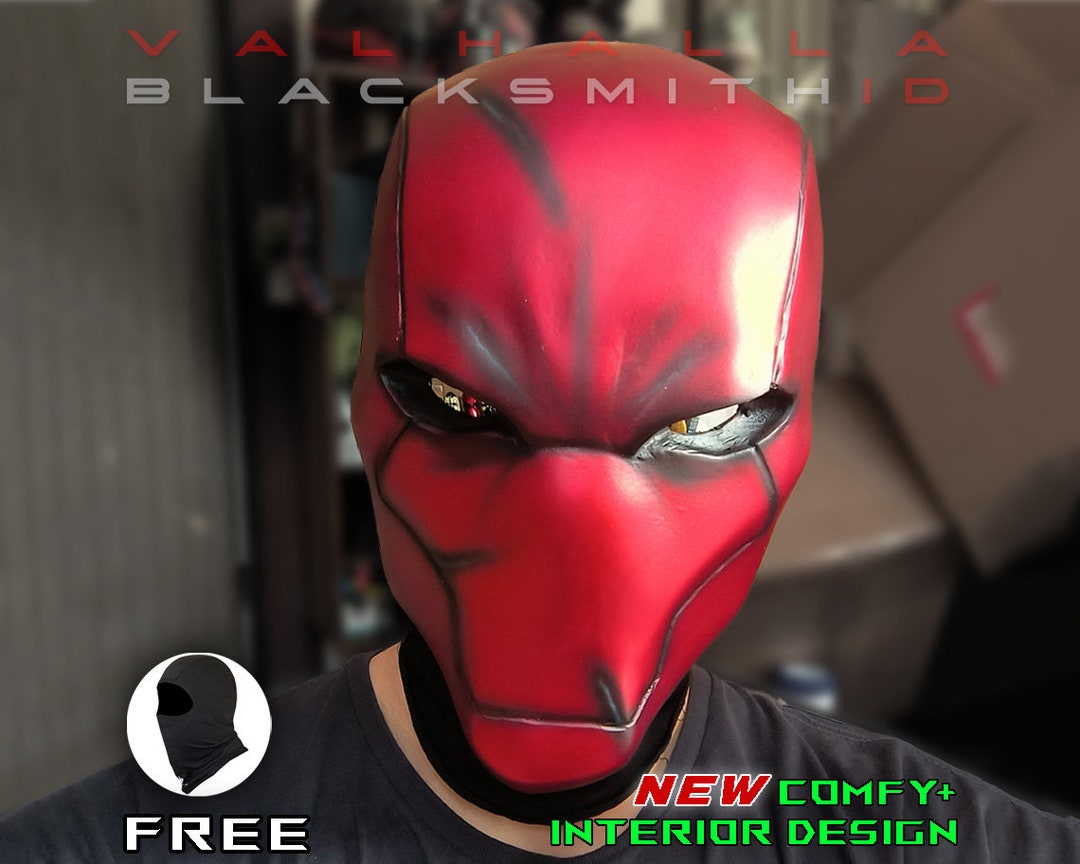 Red Hood Rebirth Matte Cosplay Helmet or Mask High Quality Costume - Etsy