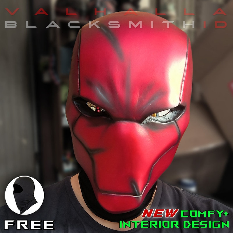 Red Hood Mask - Etsy