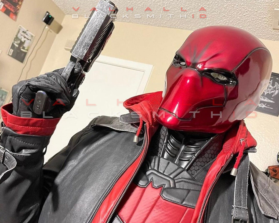 Red Hood Rebirth Cosplay Helmet or Mask High Quality Costume - Etsy