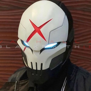 Red X Cosplay Helmet Costume - Etsy