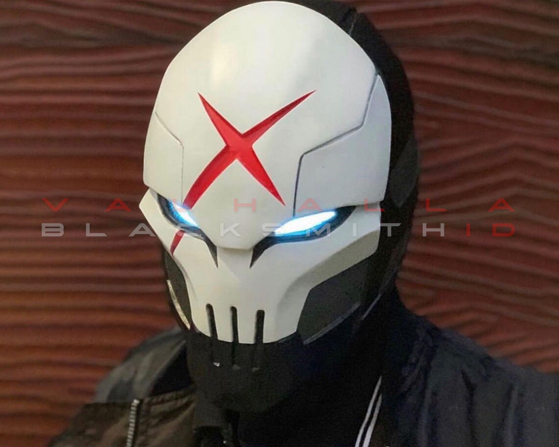 Red X Cosplay Helmet Costume - Etsy