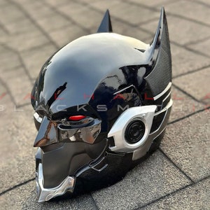 Bat Knight Armored Cosplay Helmet High Quality - Etsy